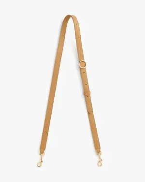 Cuyana Adjustable Leather Strap Biscuit
