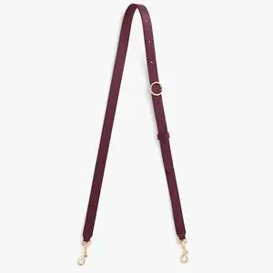 Cuyana Adjustable Leather Strap Merlot