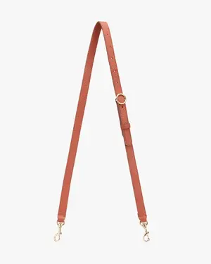 Cuyana Adjustable Leather Strap Terracotta