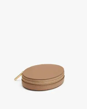 Cuyana Travel Jewelry Case Cappuccino