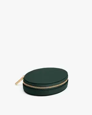 Cuyana Travel Jewelry Case - Forest