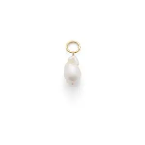 Cuyana Baroque Embellishment Earring - Pearl