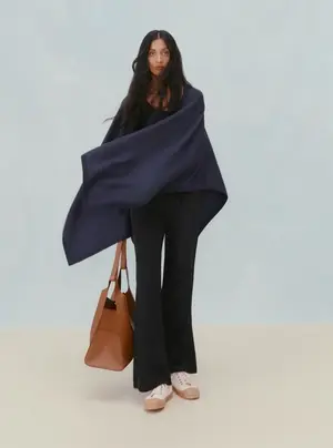 Cuyana Baby Alpaca Square Edge Cape