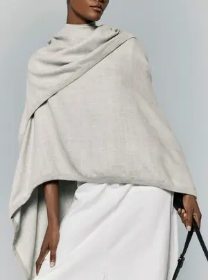 Cuyana Baby Alpaca Square Edge Cape