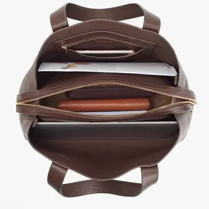 Cuyana Zippered Satchel Bag