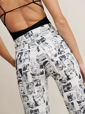 REFORMATION Cynthia High Rise Straight Jeans Comic