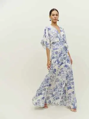 REFORMATION Winslow Wrap Dress