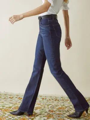 REFORMATION Peyton High Rise Bootcut Jeans