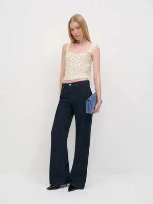 REFORMATION Hester Top - Ivory