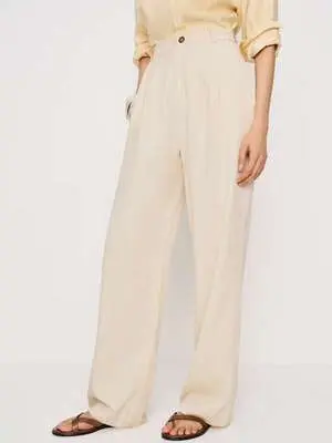 REFORMATION Mason Pant - Ivory