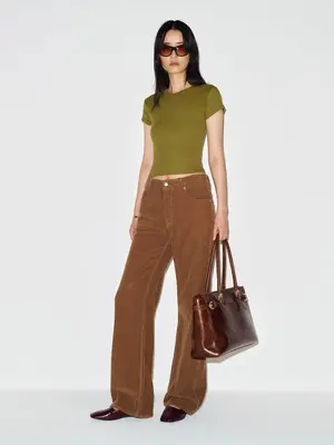 REFORMATION Muse T-shirt - Green