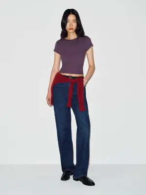 REFORMATION Muse T-shirt - Purple