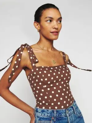 REFORMATION Ellora Top