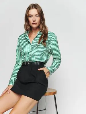 REFORMATION Parker Relaxed Shirt
