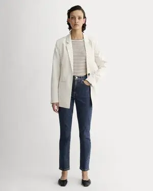 Everlane Original Cheeky Straight Leg Jean - Indigo Rinse