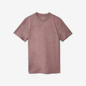 Everlane Premium-Weight Pocket Tshirt Heathered Mauve