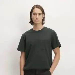 Everlane Premium-Weight Pocket Tshirt Scarab