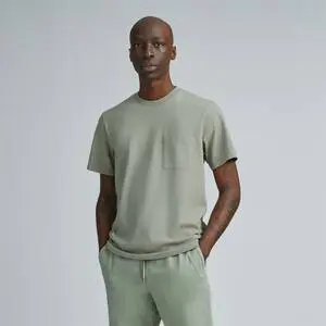 Everlane Premium-Weight Pocket Tshirt Seagrass
