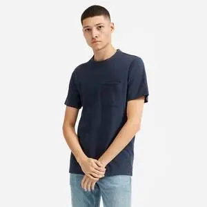 Everlane Premium-Weight Pocket Tshirt True Navy