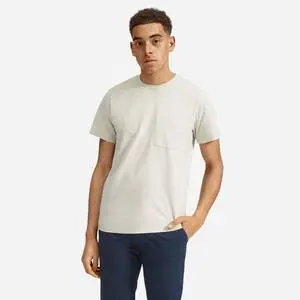 Everlane Premium-Weight Pocket Tshirt Washed Moon Rock