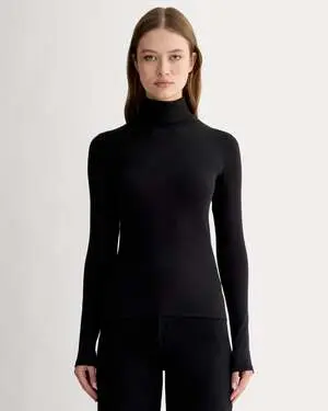 everlane - Luxe Ribbed Turtleneck