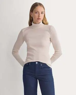 EVERLANE Everlane Luxe Rib Turtleneck
