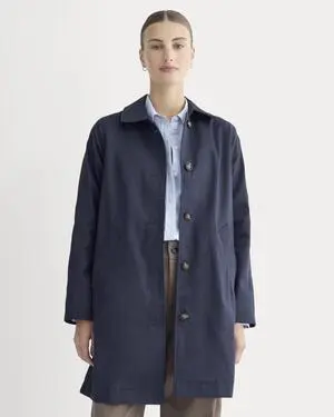 Everlane Mac Coat - Navy