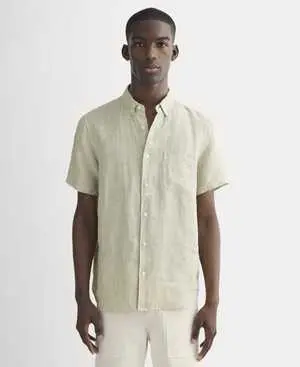 Everlane EVERLANE Classic Short-Sleeve Shirt Elm Gingham
