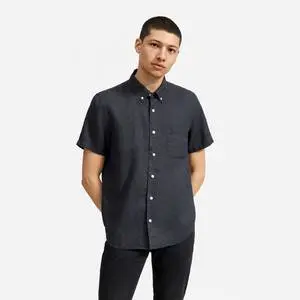 Everlane EVERLANE Classic Short-Sleeve Shirt India Ink