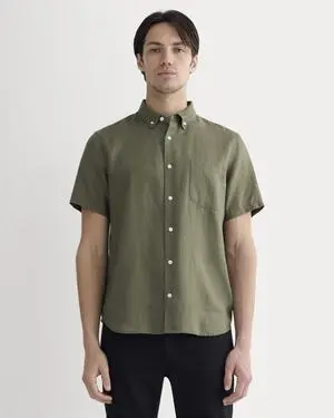 Everlane Classic Short-sleeve Shirt - Kalamata