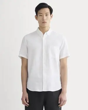 Everlane Classic Short-sleeve Shirt - White