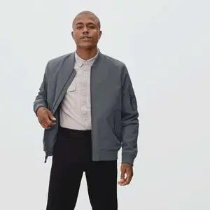Everlane Bomber Jacket - Slate