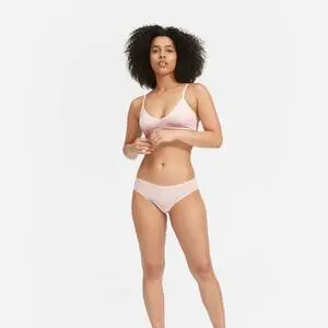 Everlane Cotton Bralette - Pale Pink
