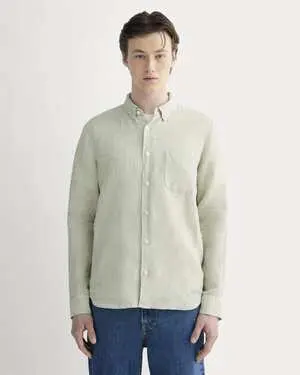 Everlane Classic Linen Shirt - Elm Gingham