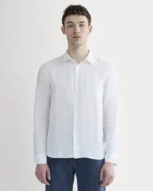Everlane Classic Linen Shirt - White