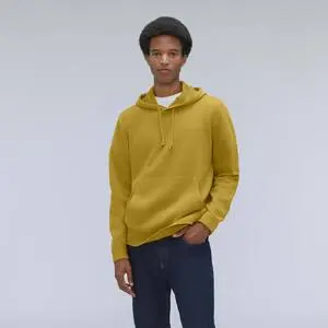 Everlane Felted Merino Hoodie - Golden Palm