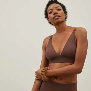 Everlane Invisible Bra - Dark Tan