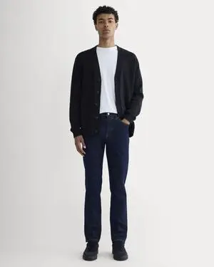 Everlane Relaxed 4-way Stretch Organic Jean - Dark Indigo
