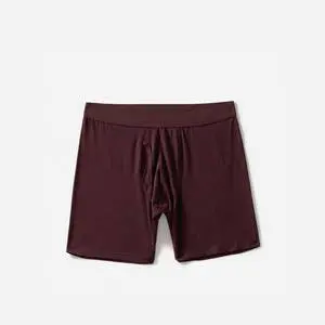 Everlane Supima® Longer Boxer Brief Dark Burgundy