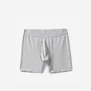 Everlane Supima® Longer Boxer Brief Heathered Grey