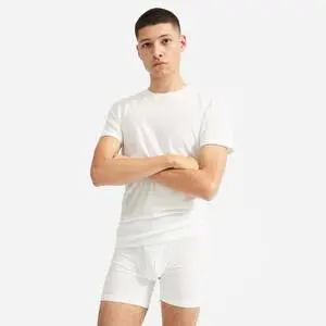 Everlane Supima® Longer Boxer Brief White