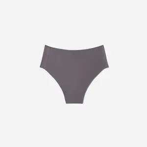 Everlane Invisible High-Rise Thong Plum Grey