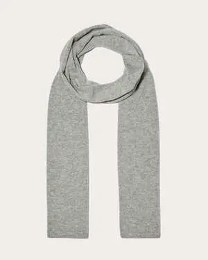 Everlane Cashmere Scarf Light Heather Grey
