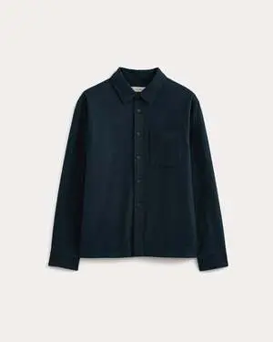 Everlane Brushed Flannel Shirt - Navy