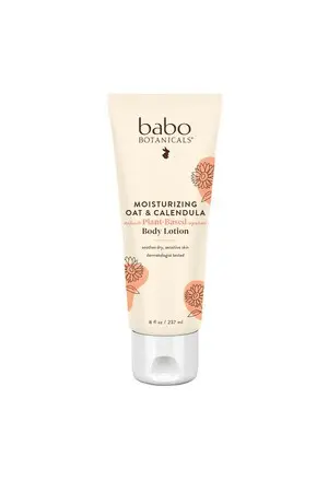BABO BOTANICALS Moisturizing Oat &amp Calendula Body Lotion Red