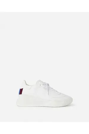 Stella McCartney Loop Lace-Up Sneakers White-2