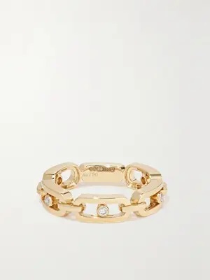 Messika Move Uno 18-karat Diamond Ring - Gold