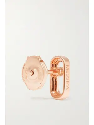 Messika Move Uno 18-karat Diamond Earrings - Gold