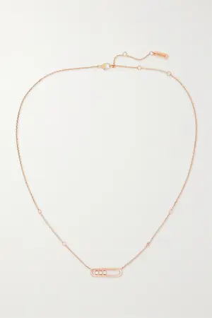 Messika Rose Gold Necklaces