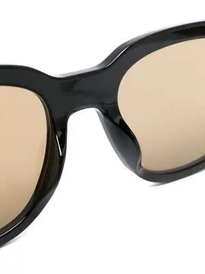 JIMMY CHOO Amos Square Sunglasses - Black